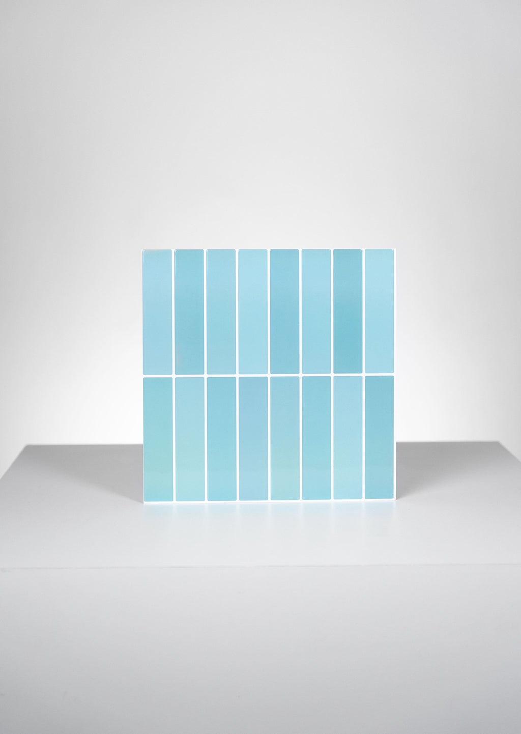 Vertical Tiles (Light Blue) - 10 3D Adhesive Tiles – FANCYHAUS
